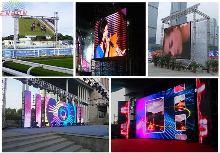 P6 SMD2727 Nationstar led 5500 nits high brightness stage outdoor LED ...