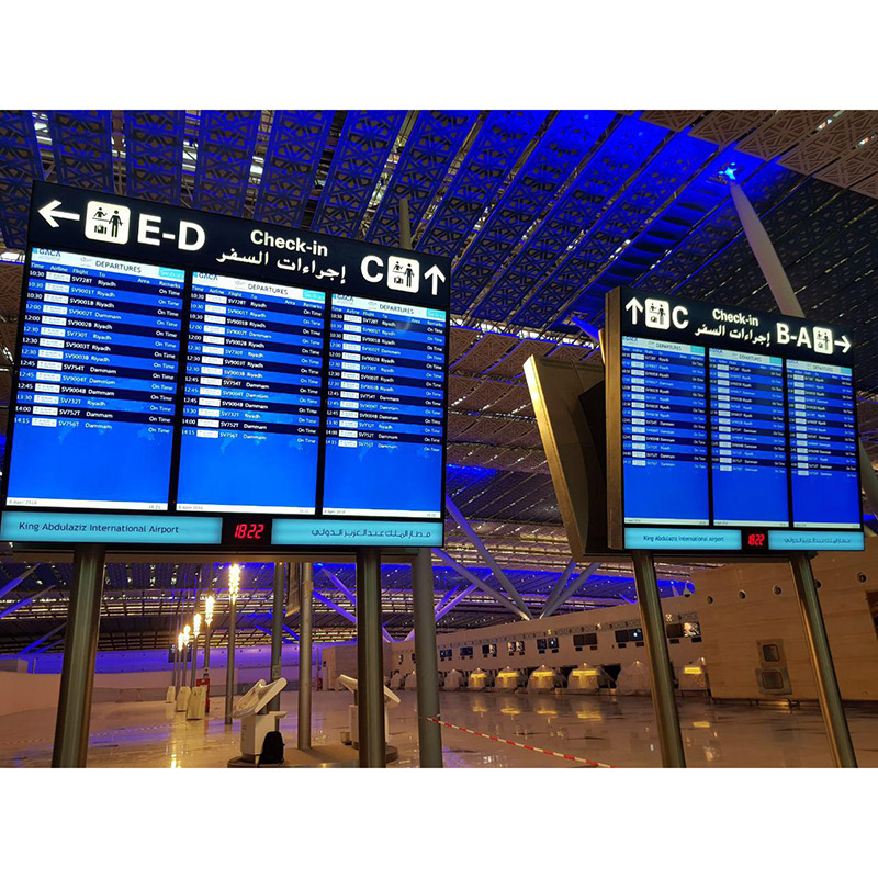 P7.62 timetable digital board , depature and arrival information led ...