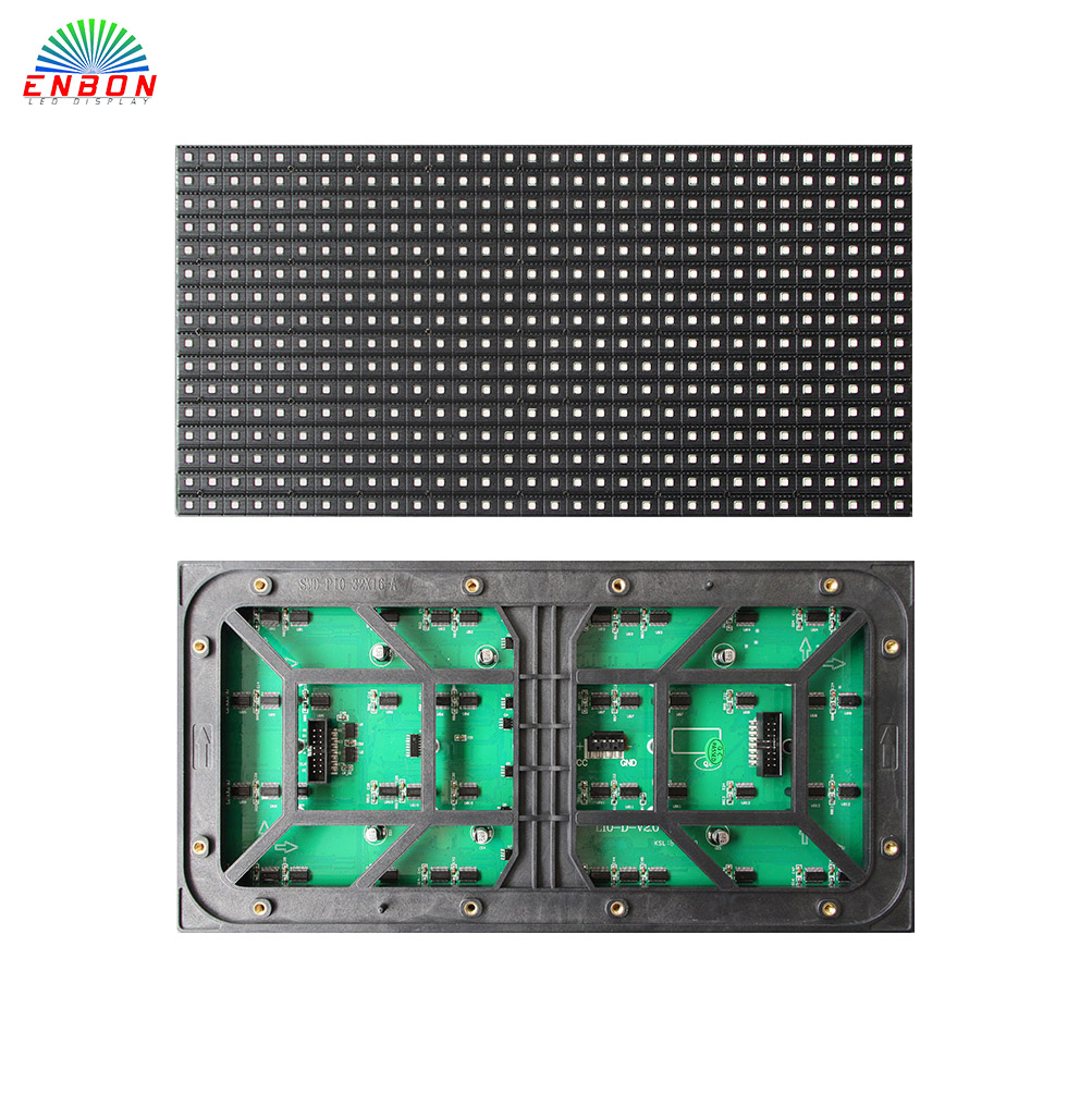 P10 SMD3535 Nationstar RGB LED board 320mmx160mm outdoor LED screen ...