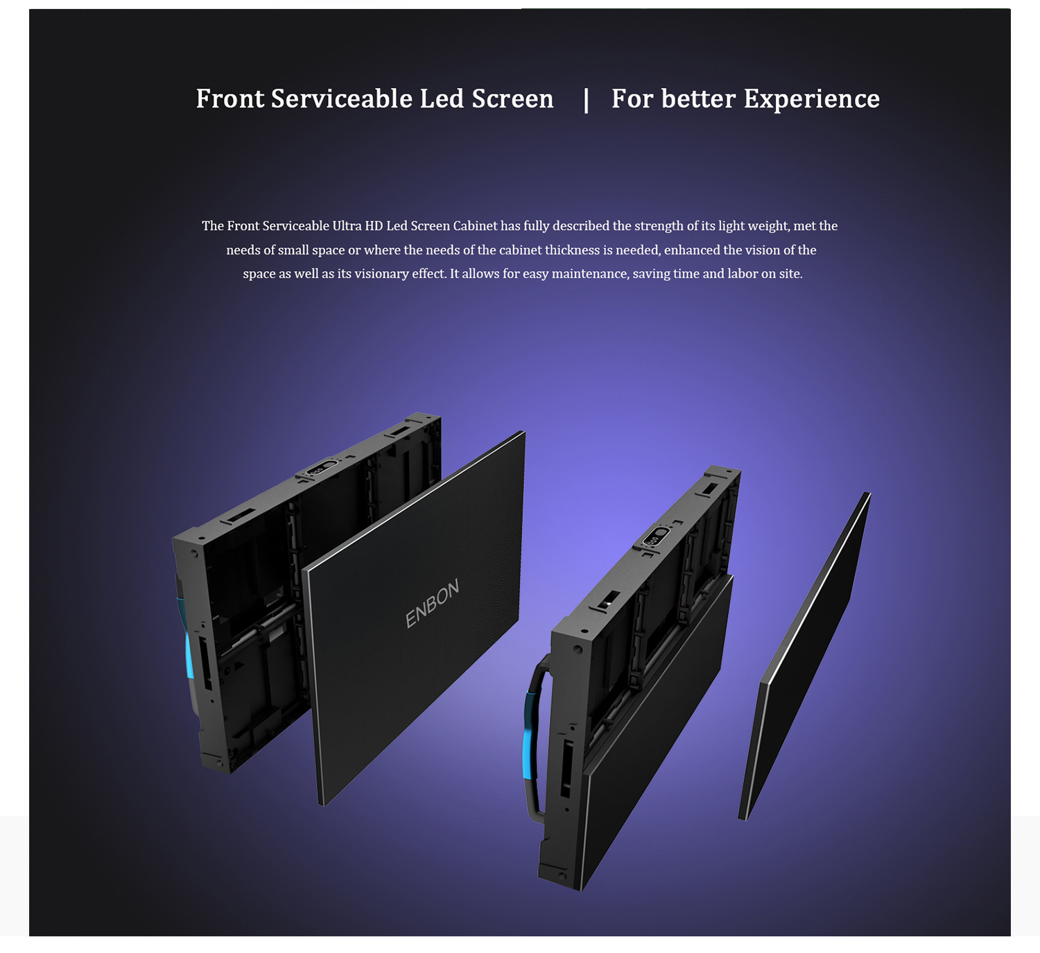 Ultra HD Indoor Front Access P1.25 Led Video Wall Panel 600*337.5mm (16 ...