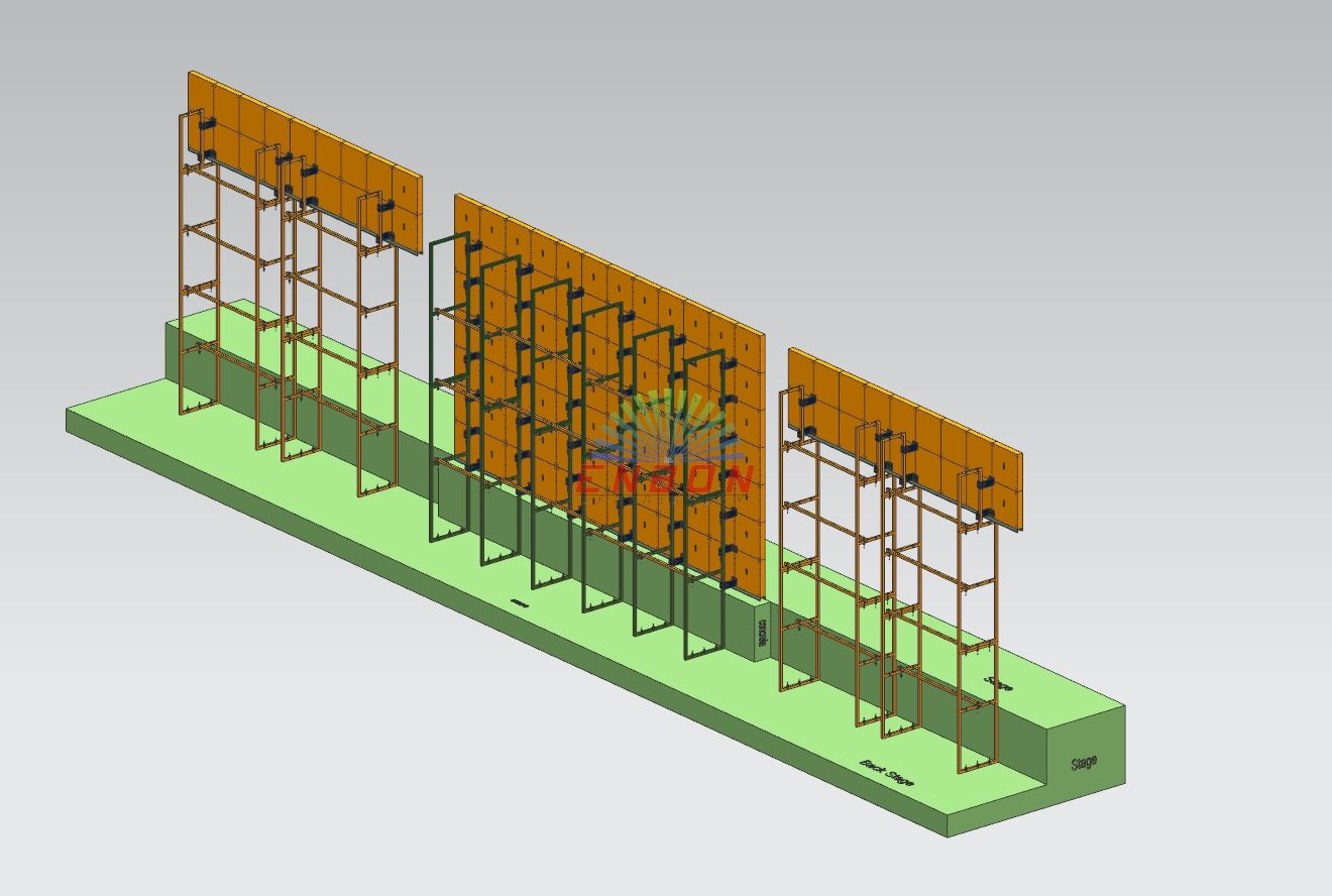 Floor Stand Structure for Led Display - Buy Floor Standard Structure ...