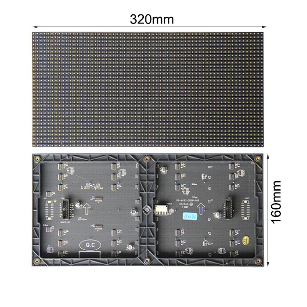 P5 High refresh high brightness 64x32 dots 320mmx160mm indoor LED ...