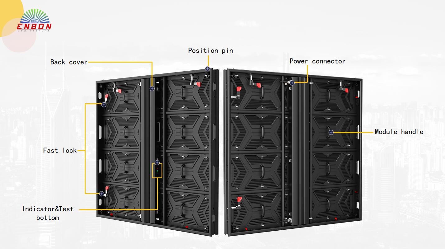 P3.91 Outdoor Front Service 1000x1000mm Fixed Led Display Panel - Buy P3.91 LED display, Front ...